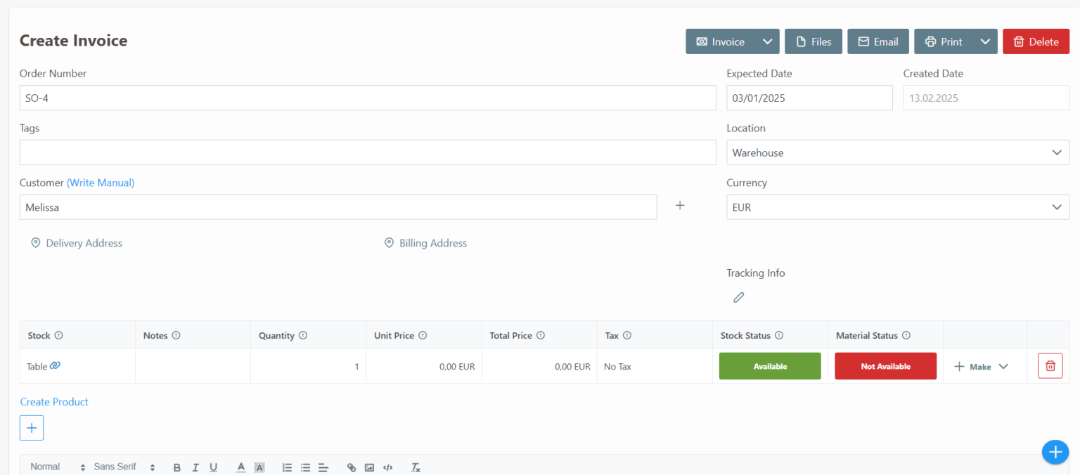 Creating a Work Order is Very Easy: How to Do It in Skala MRP? - Skala MRP